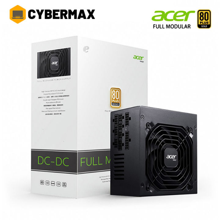 Acer Full Modular ATX Power Supply Unit Computer 550W/650W/750W/1000W ...