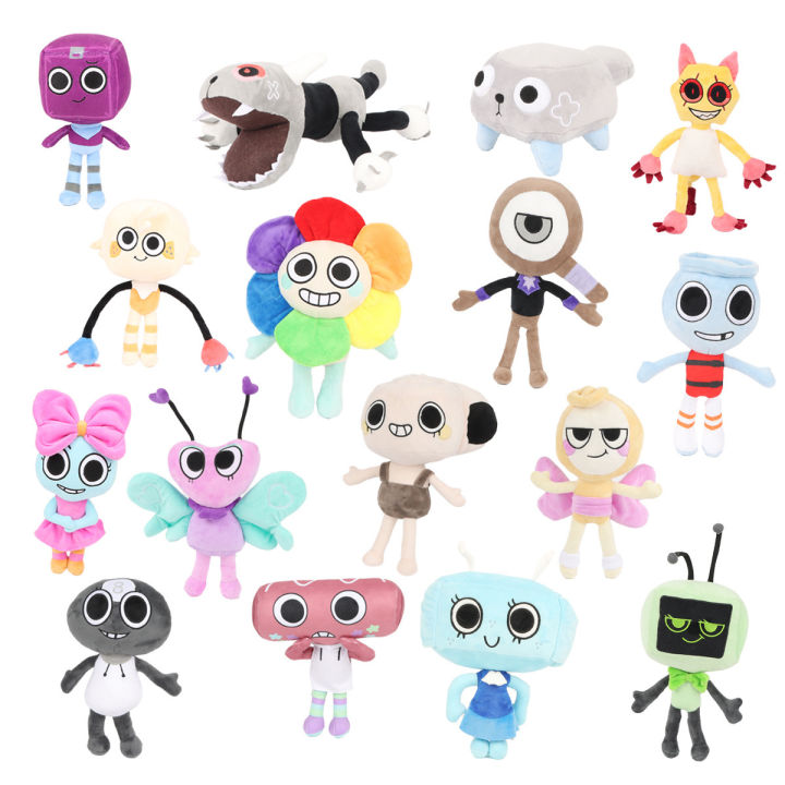 Dandy's World Plush Pele Finn Flutter Dandys World Plushie Horror Game ...