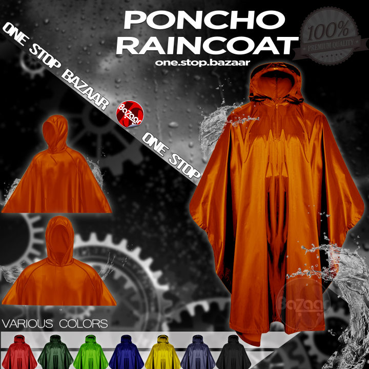 Best Quality Motorcycle RAINCOAT / KAPOTE cheapest price PONCHO type ...