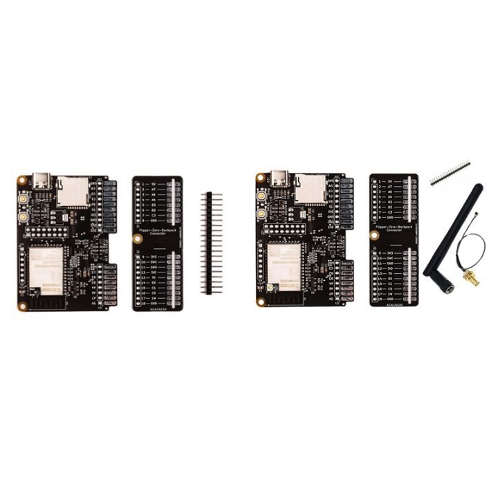 Esp32 Addon Board Kit Wifi Backpack With A 3d Printed Case For Flipper