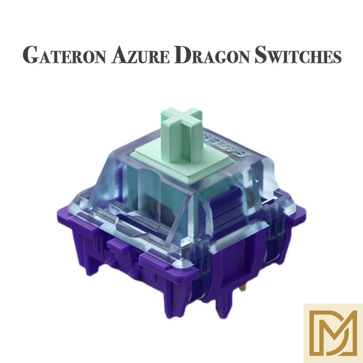 Gateron Azure Dragon Switches v2 Factory Lubed Gopolar Tactile Switch 5 ...