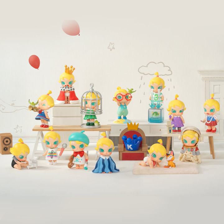 Pop Mart ลิขสิทธิ์แท้ Molly ทั้งแบบกล่อง เช็คการ์ด ไม่แกะตัว สินค้ามี