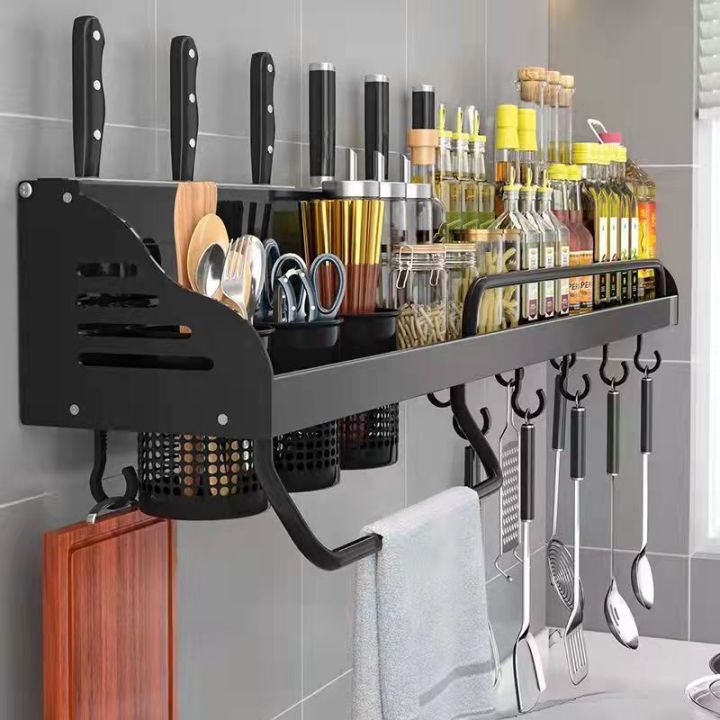 Condiments Organizer Utensils Organizer Spice Rack Knife Holder Kitchen ...
