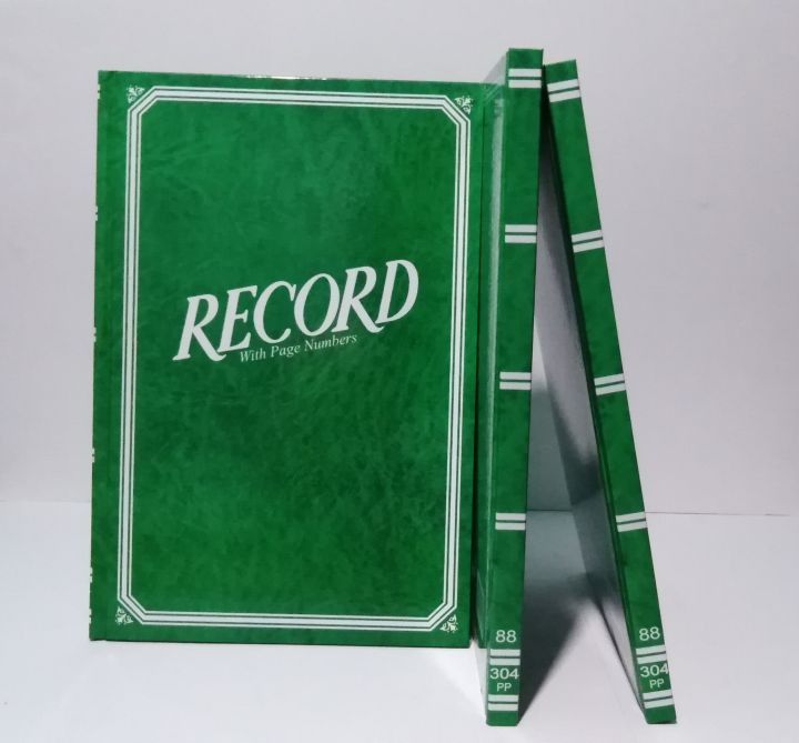 Veco Record book (304 pages) | Lazada PH