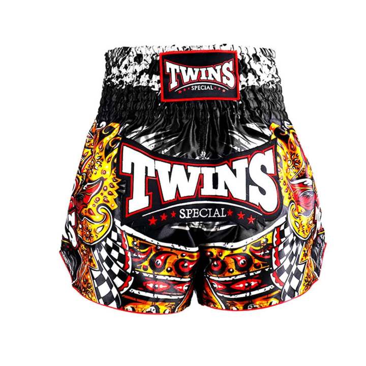 [SG Local Stock] TWINS Muay Thai Barong Shorts | High Quality Satin ...