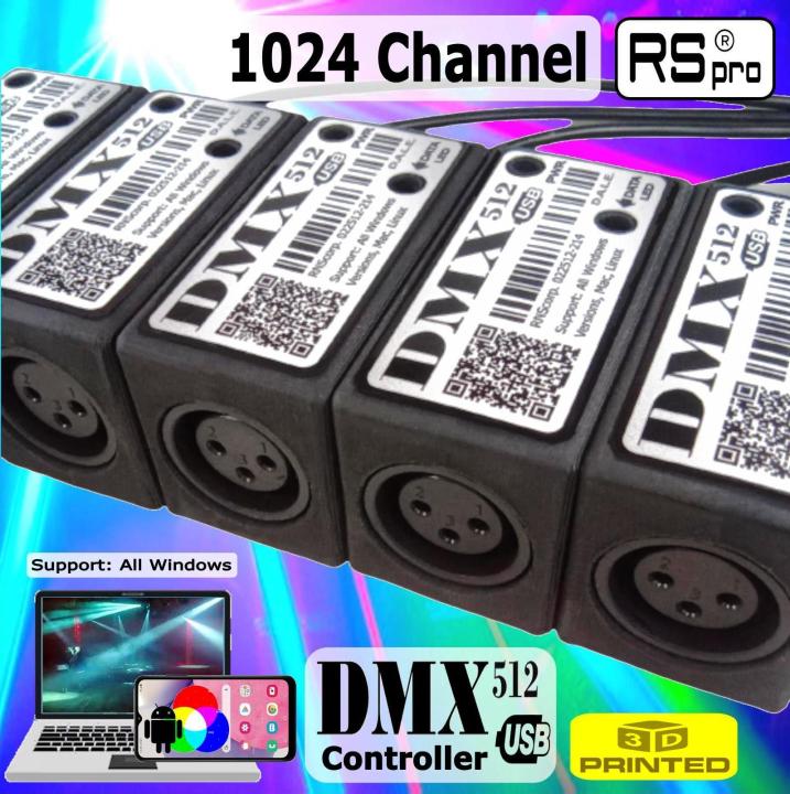 DMX 512 Stage DJ Light Controller Lighting Party , USB to DMX512 ...