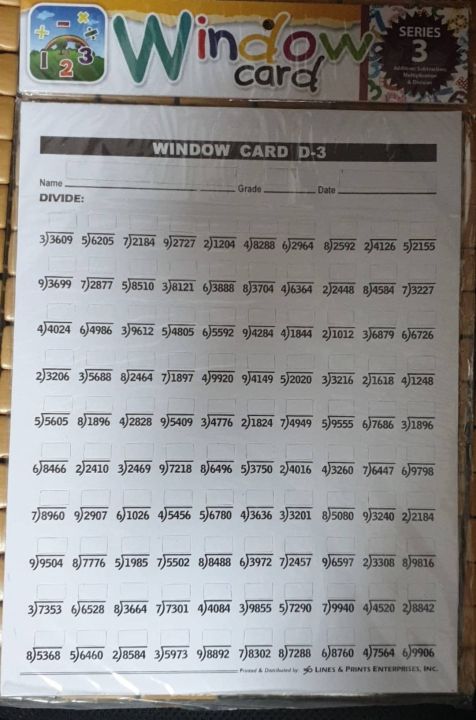 Window Card Series 3 | Lazada PH