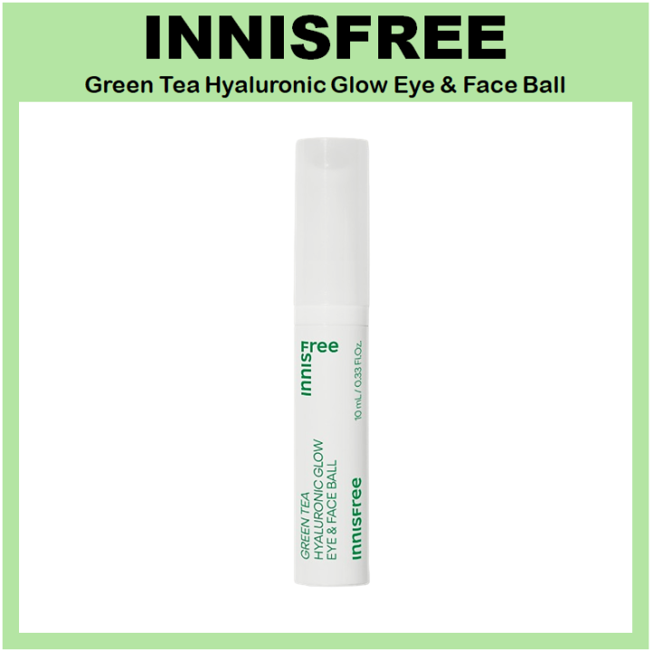 [Innisfree] Green Tea Hyaluronic Glow Eye & Face Ball | Lazada Singapore