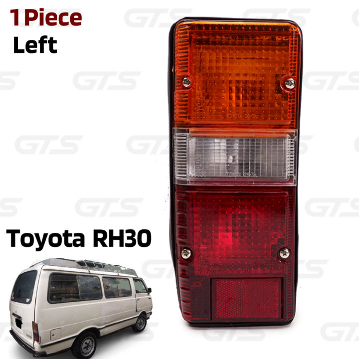 โคมไฟท้าย ไฟท้ายรถตู้ สีใส,แดง,ส้ม สำหรับ Toyota RH30 Van ปี 1977-1982 ...