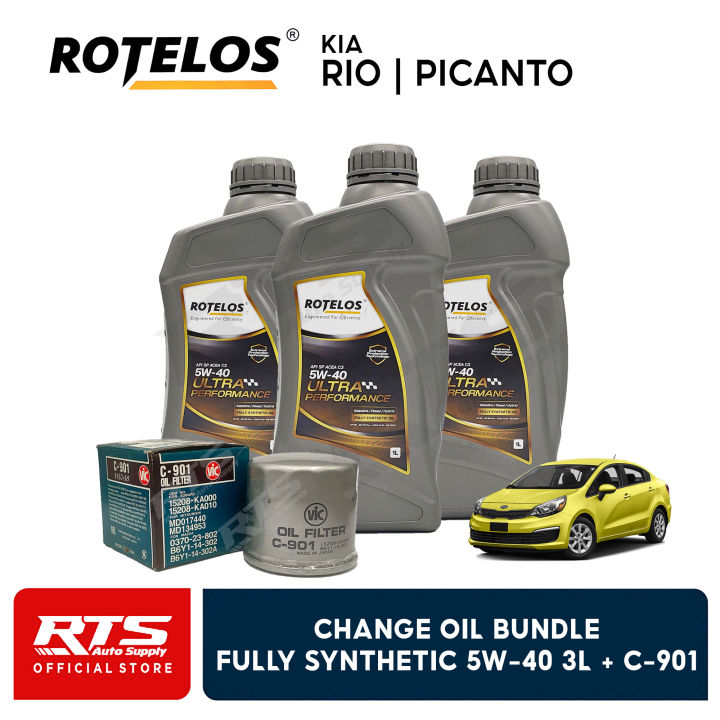 Kia Rio 2014 - Up / Picanto All Rotelos Ultra Performance 5w-40 Fully ...