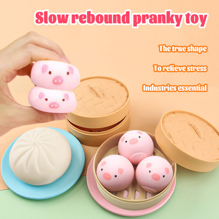 Tiktok Stress Ball Squishy Ball Fidget Toy 1/3 Packs Decompression Toys ...