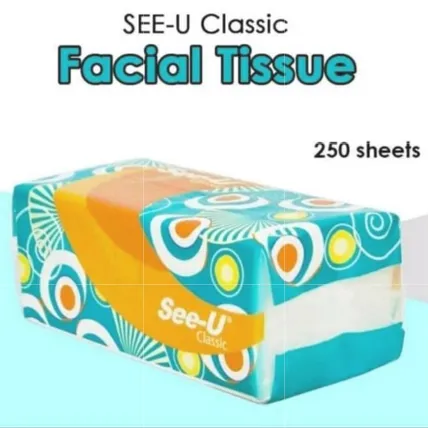 Tissue Facial See U Classic 250 Sheet /Tissue Facial 250 Sheet | Lazada ...