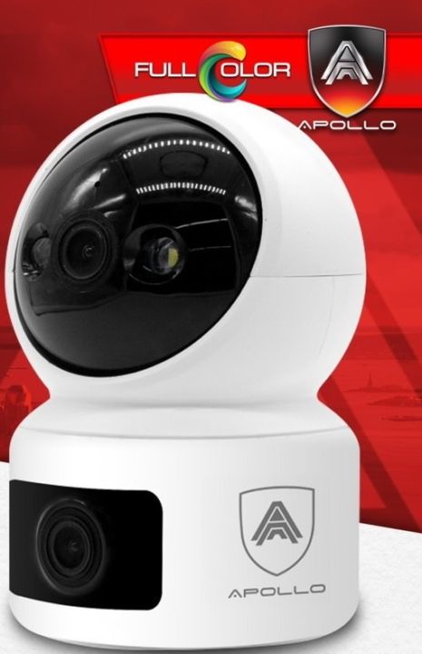 APOLLO WIFI CAMERA APL-IPC-WF133W-DL 3+3MP DUO LENS SUPPORT TWO-WAY ...