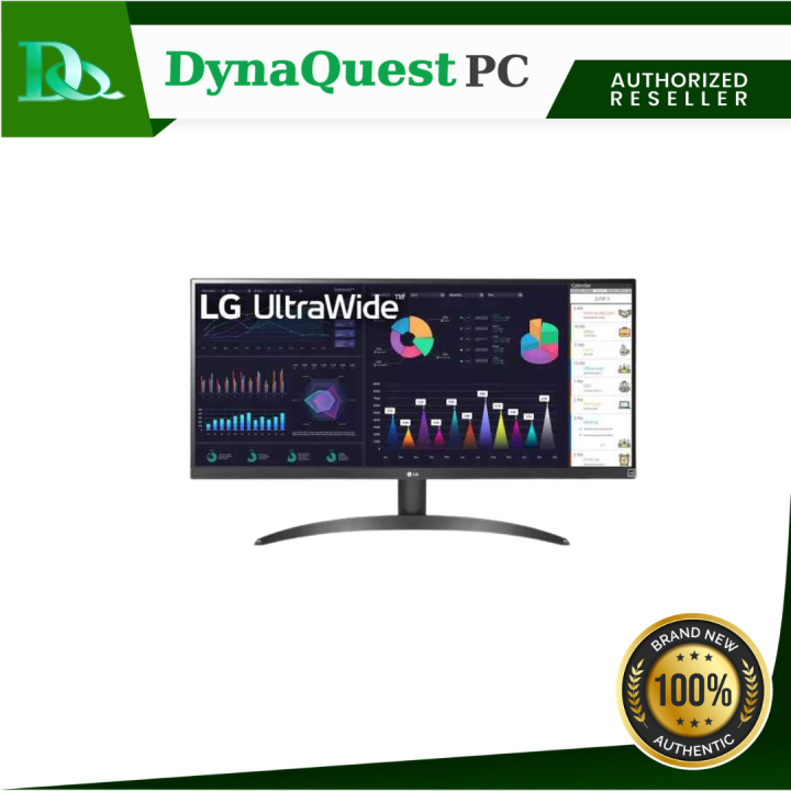 LG 29WQ500-B 29” Ultrawide IPS 100Hz FHD 5ms GTG HDR10 Monitor with AMD ...