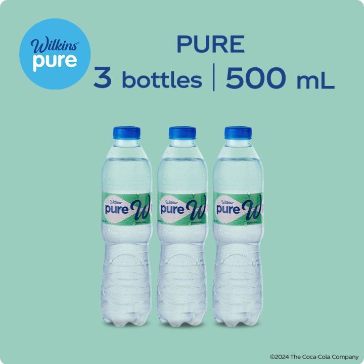 Wilkins Pure Water 500ml - Pack of 3 | Lazada PH