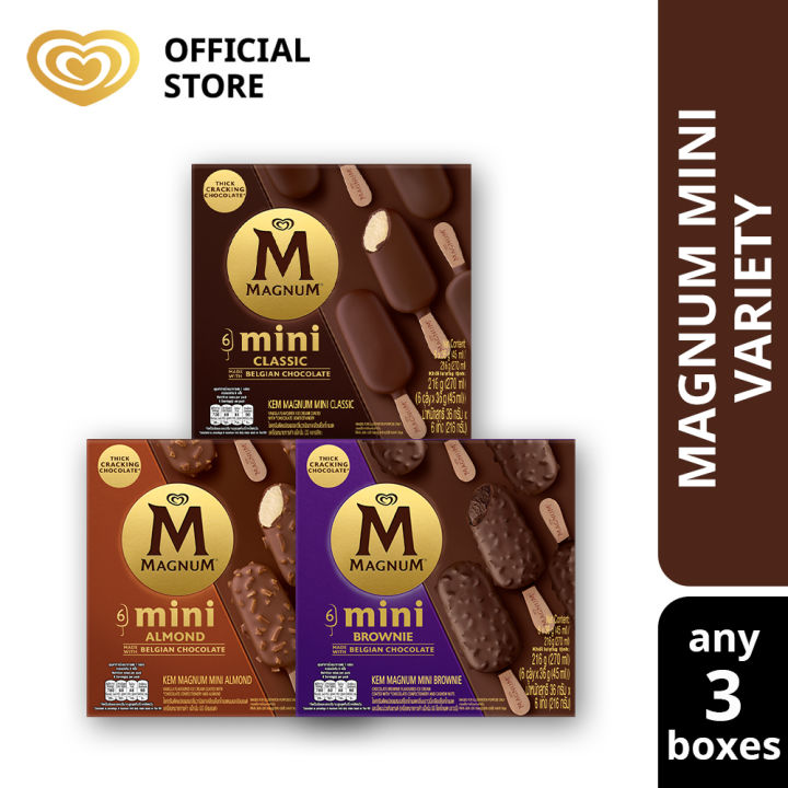Magnum Mini Variety ( 3 Boxes) | Lazada