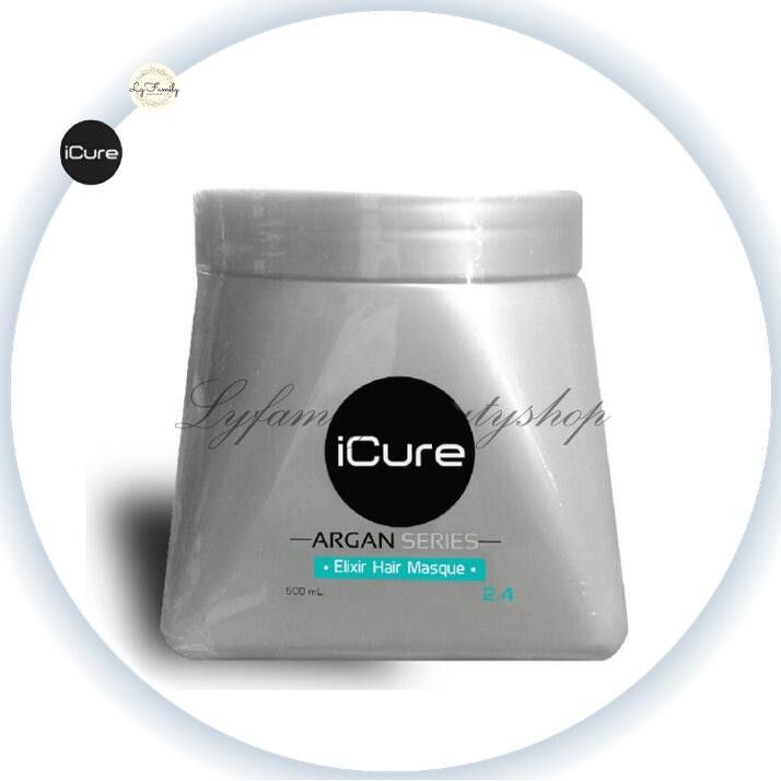 Icure Argan Series Elixir Hair Mask Jar 500ml | Lazada PH