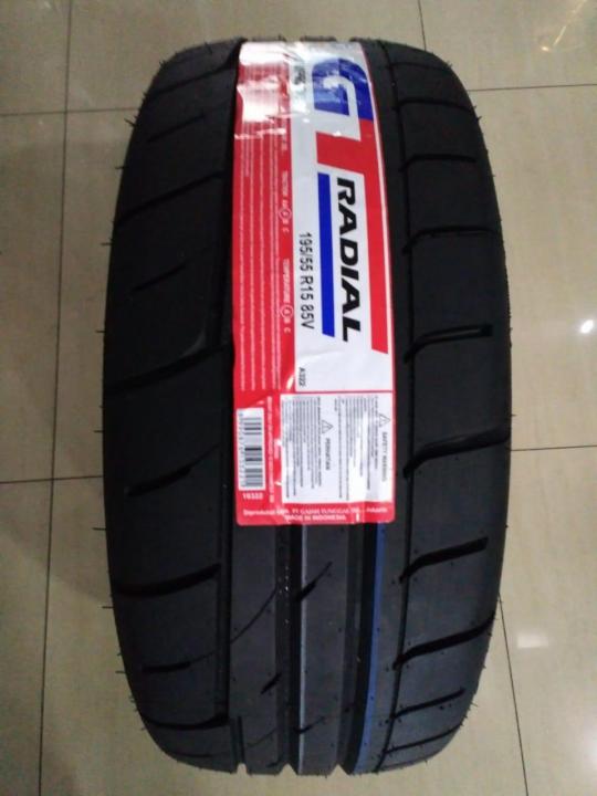 FREE PASANG GT Radial Champiro SX2 195/55 R15 Ban Mobil Semi Slick ...