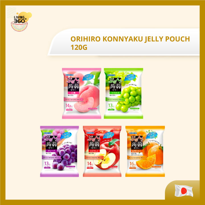 JAPAN Orihiro Konnyaku Jelly 120G (6Pcs） | Lazada