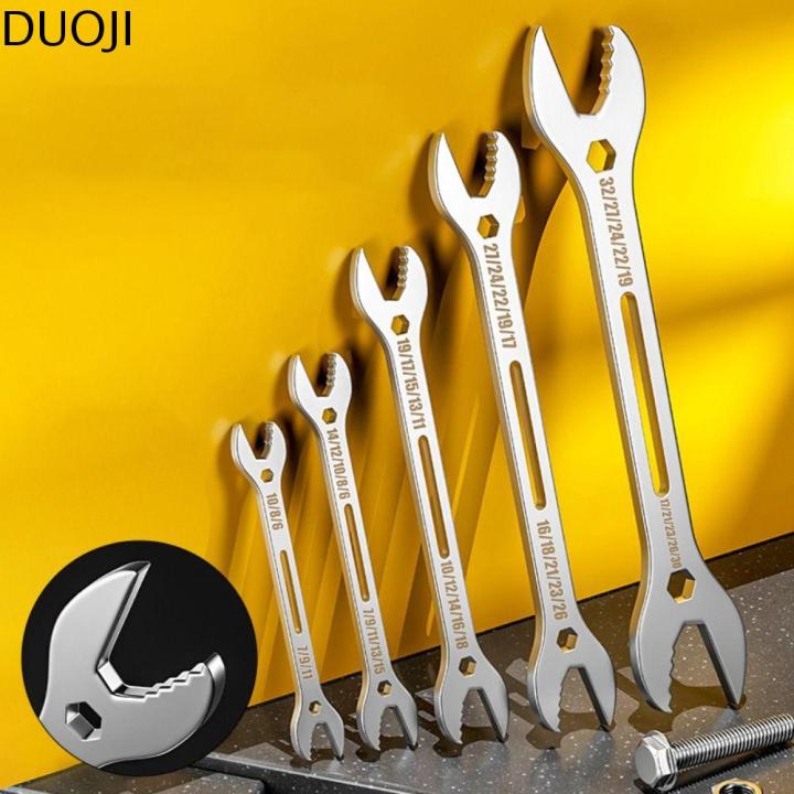 DUOJI 5pcs/set High Hardness Double-ended Wrench High Torque ...