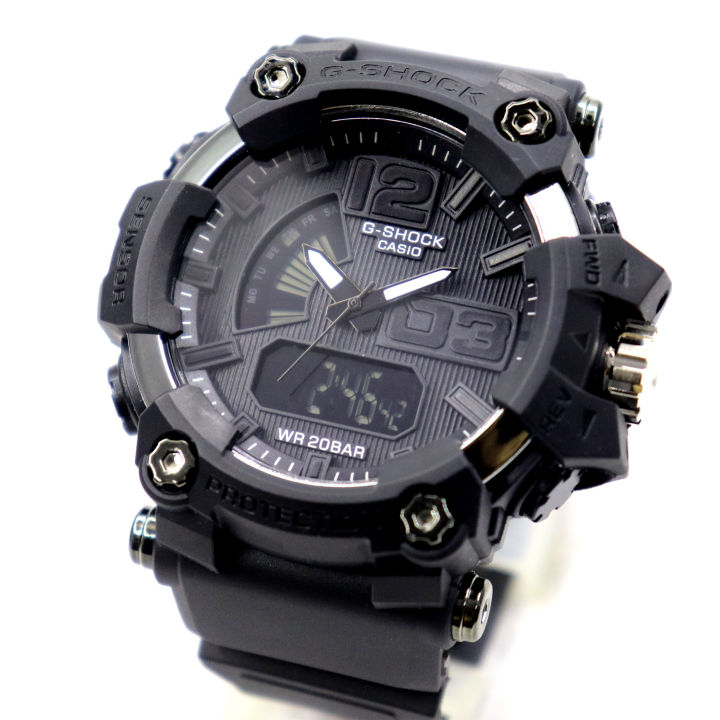 Men's Big 3 Quartz Dual Time Watch with Resin Strap (Model: ） | Lazada PH