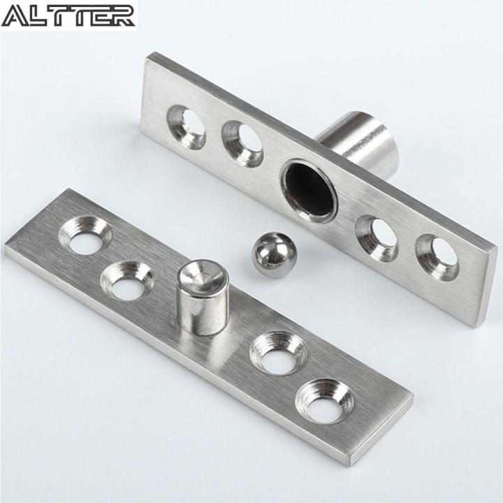 ALTTER 75mm-150mm Door Pivot Hinge 360 Degree Rotation Stainless Steel ...
