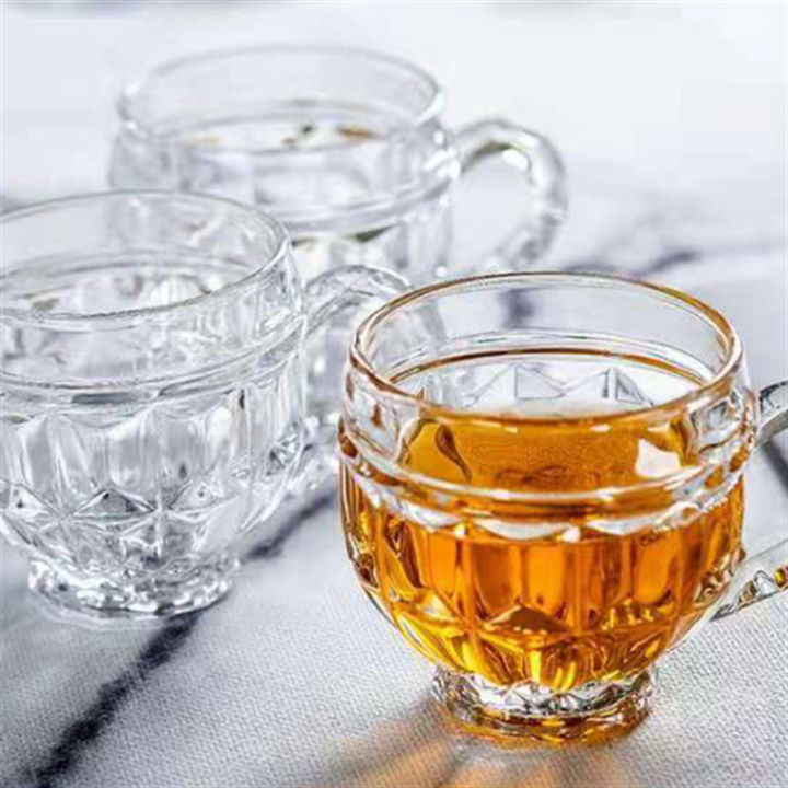 Tách Thủy Tinh, Ly Thủy Tinh Có Quai 180ml, Thủy Tinh Trong Suốt Cao ...