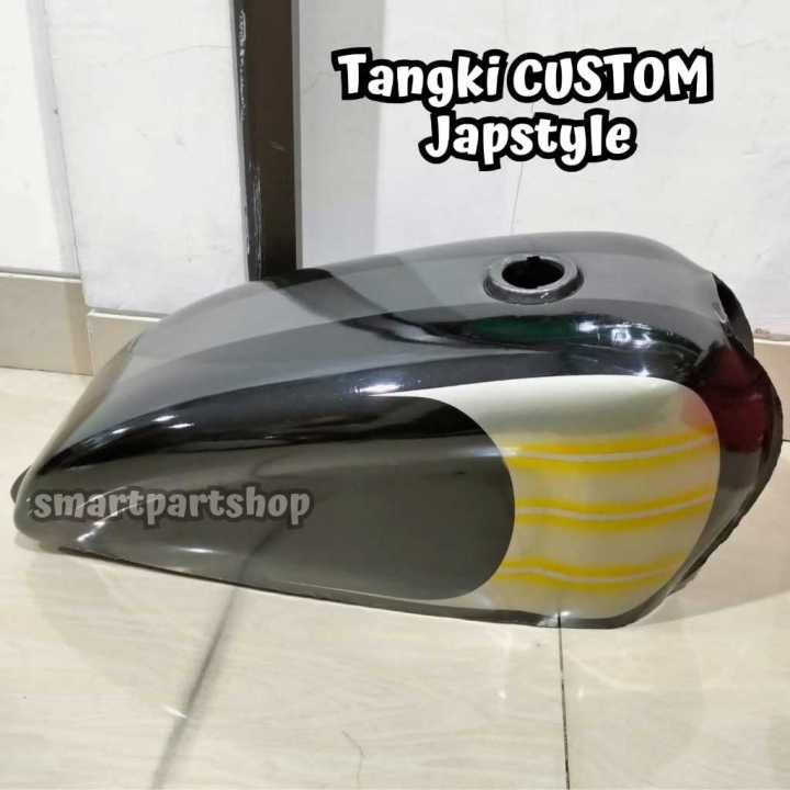 TANGKI JAPSTYLE CUSTOM TANGKI CAT HITAM TENGKI CUSTOM | Lazada Indonesia