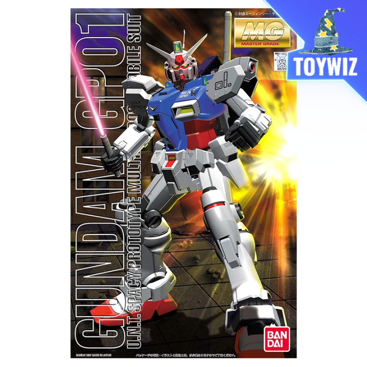Bandai MG 1/100 Gundam GP01 (63822) | Lazada