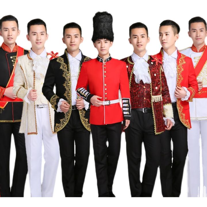 Rental Halloween European court costumes European men's dresses ...