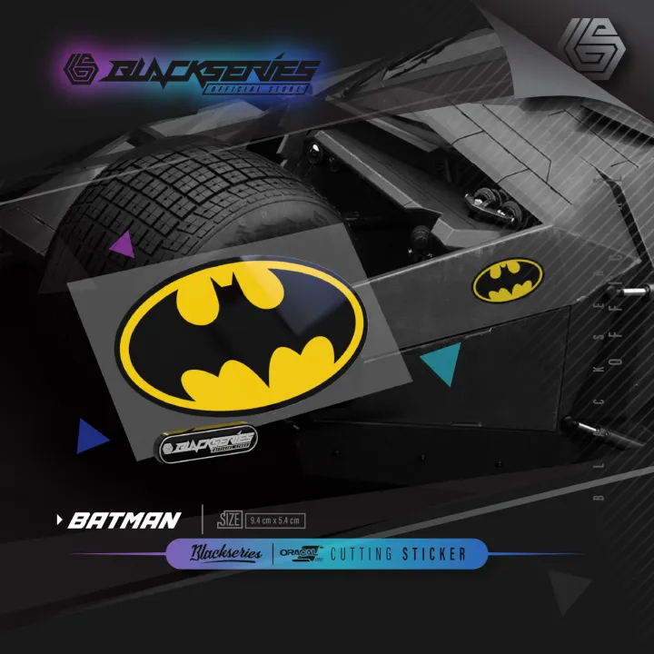 Cutting Sticker Batman | Stiker Batman | Stiker mobil Motor | Lazada ...
