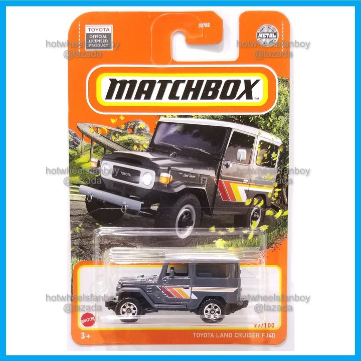 Matchbox 1968 Toyota Land Cruiser (FJ40) HW 2022 Highway Dark Grey JDM ...