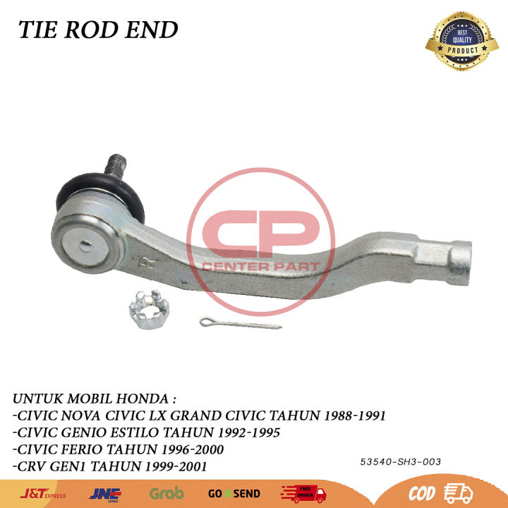 tie rod end tirod terod bola stir honda civic nova nouva civic lx grand ...
