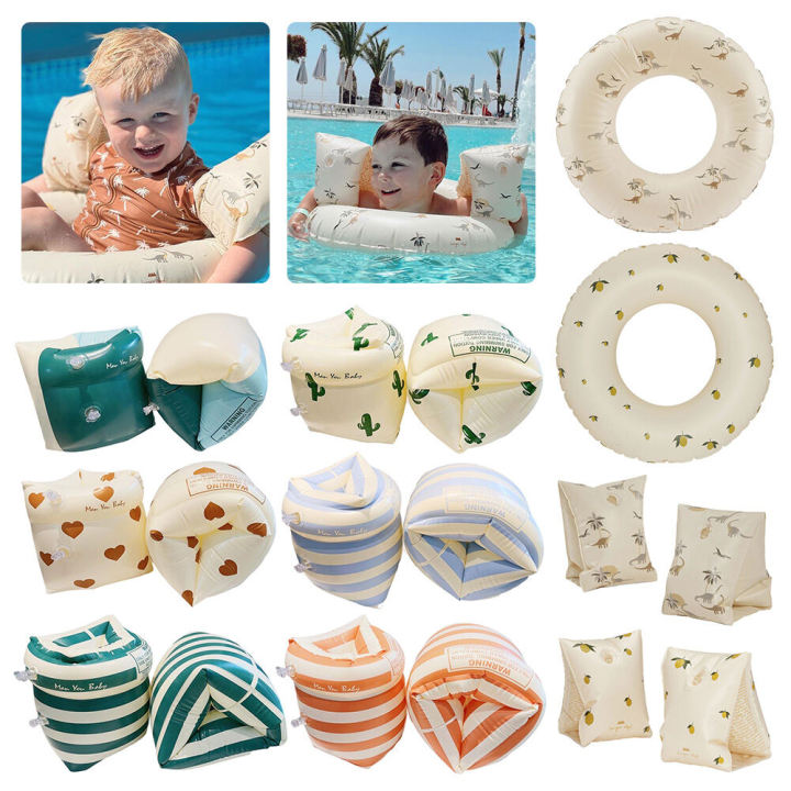 1029 PVC Children Inflatable Swimming Ring Pool Float Swimming Laps ...