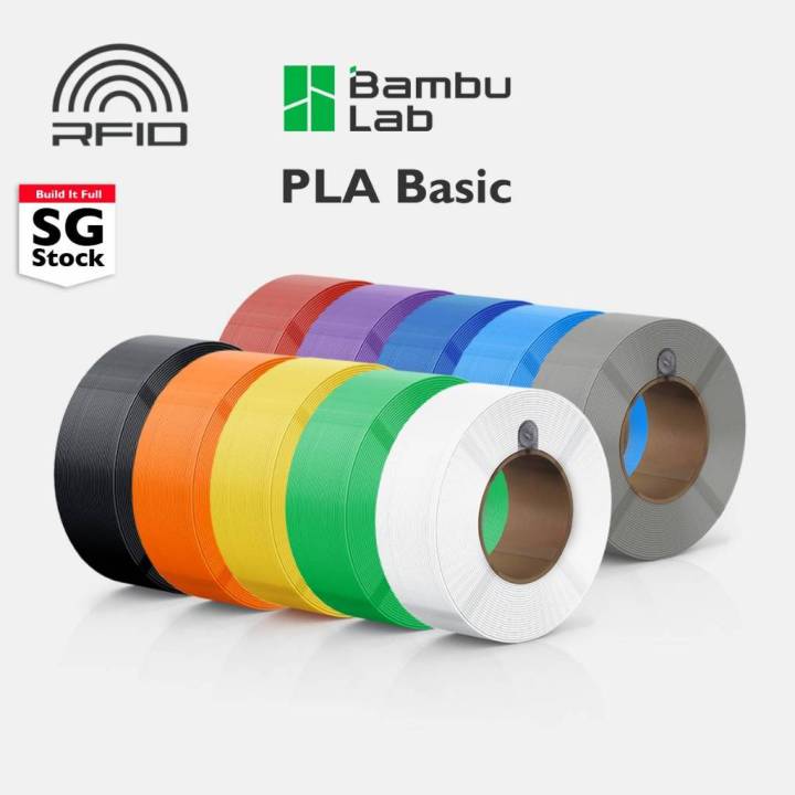 【SG Stock】 Bambu Lab PLA Basic 3D Printing Filament for 3D Printer ...