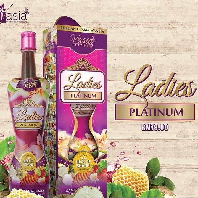 VASIA Ladies Platinum 500ml | Lazada