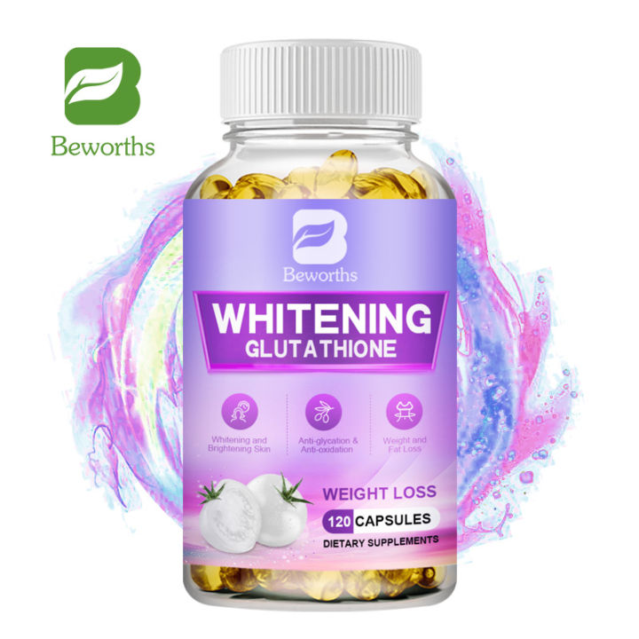 BEWORTHS White Tomato Glutathione Capsules for Skin Whitening ...