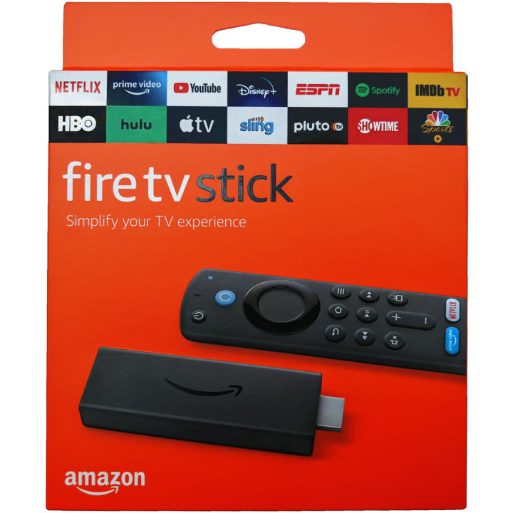 Amazon Fire TV Stick (3rd Gen) Streaming Device with Alexa Voice Remote ...