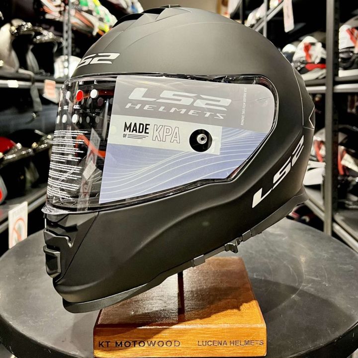 LS2 FF800 STORM Solid Full Face Dual Visor Helmet | Lazada PH