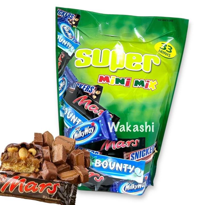 Super Mini Mix รวมช็อคโกแลตยอดฮิต จากยุโรป 650g. (33ชิ้น) | Lazada.co.th