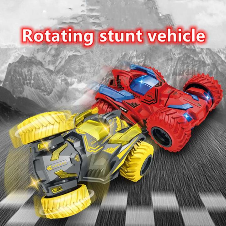 Rotating stunt toy car Multiple play methods Multiple colors | Lazada PH