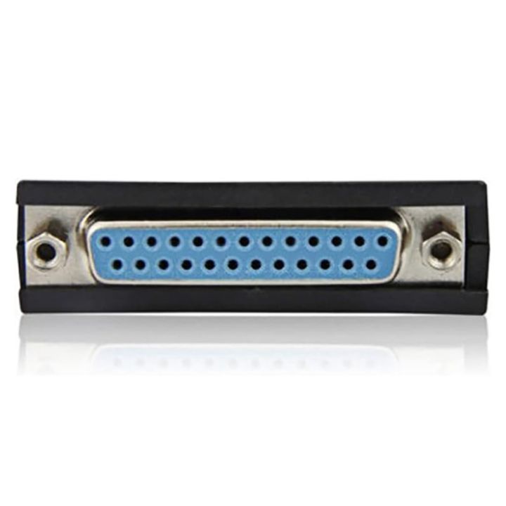 USB to 25 Pinhole Parallel Cable DB25 Interface IEEE 1284 Printer USB2 ...