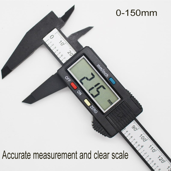 Electronic digital vernier caliper 0-150mm High strength plastic ...