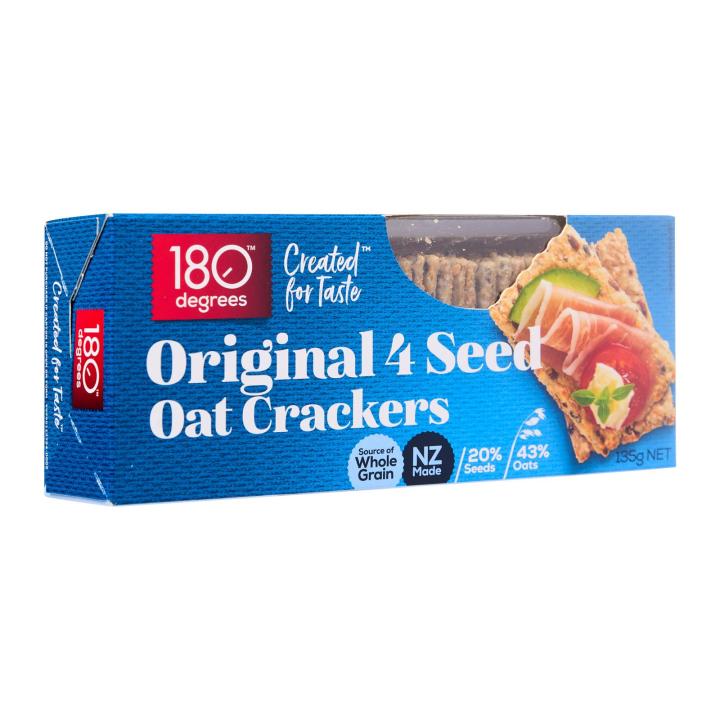 180 Degrees 4 Seed Oat Crackers - Original | Lazada Singapore