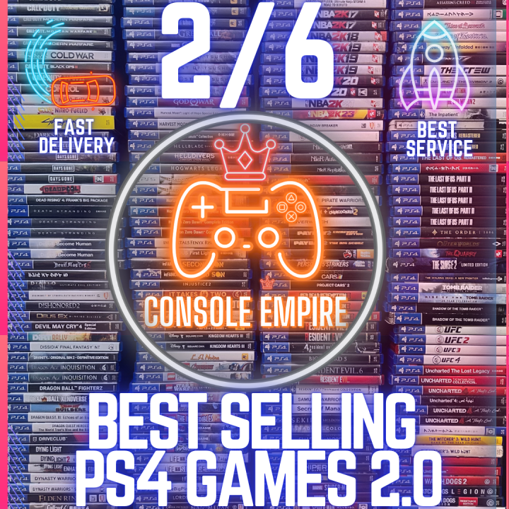 (FAST SHIPOUT) Original BEST SELLING PS4 Games 2/6 | Lazada PH