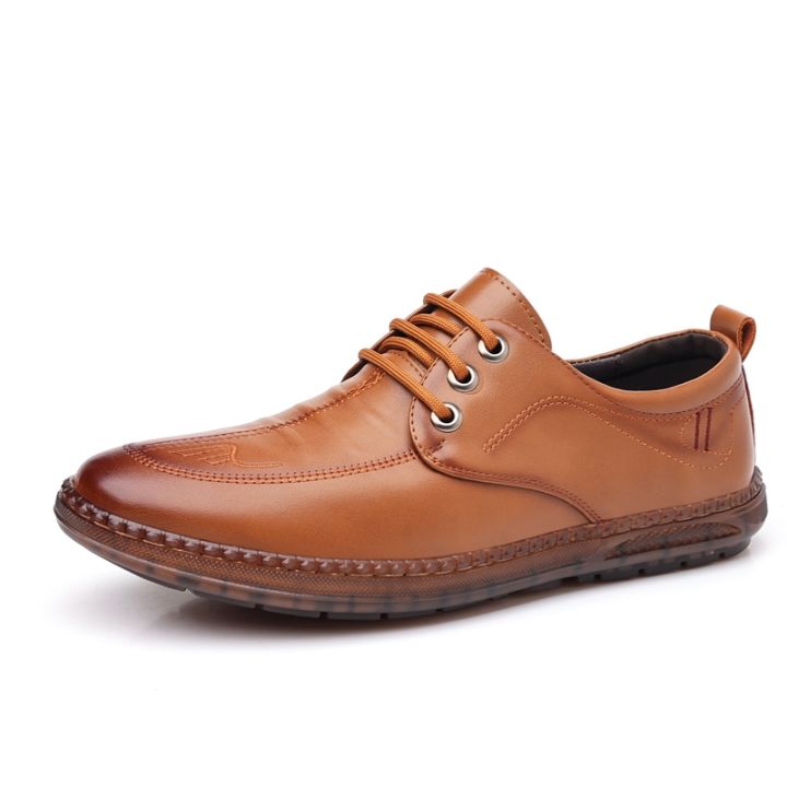 Sepatu Pantofel Pria Tali Semi Formal PDH Oxfords Keren Fantofel Kulit ...