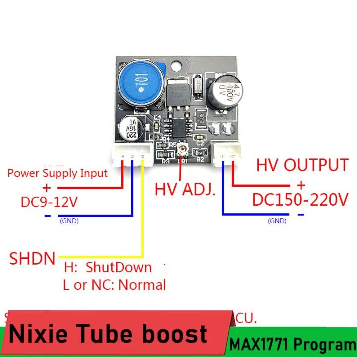 DYKB DC 9V-12V TO 160V - 220V 170V DC boost High Voltage Power Supply ...