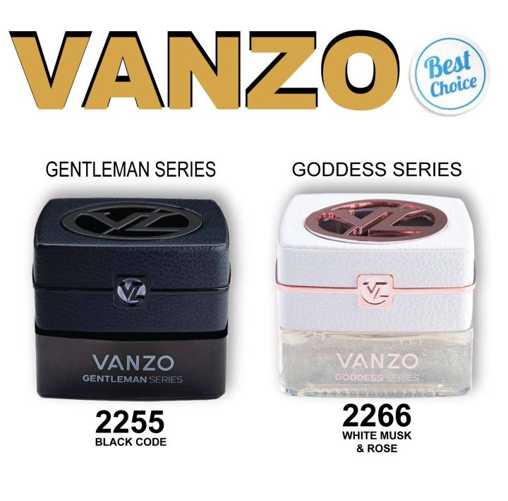 100% ORIGINAL VANZO Healthy Car Air Freshener Car Perfume Gentleman ...