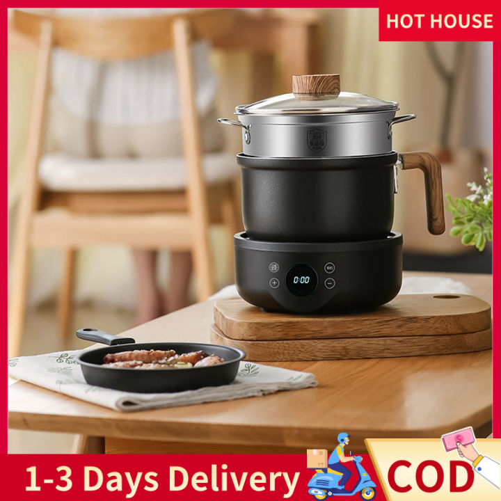 Multifunctional Electric Cooker Mini Cooking Rinsing & Roasting Small ...