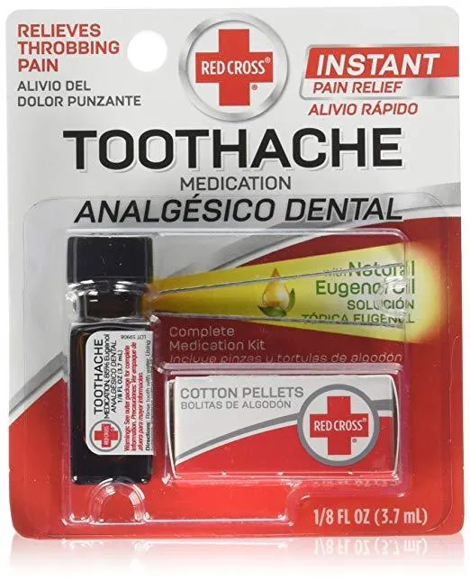 Red Cross Toothache Complete Medication Kit 3.7 ml | Lazada PH